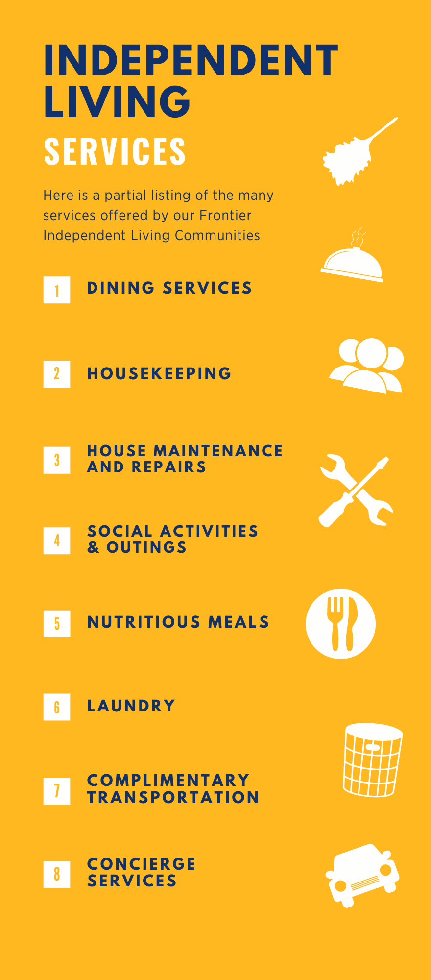 The Complete Guide to Independent Living - Frontier Senior Living