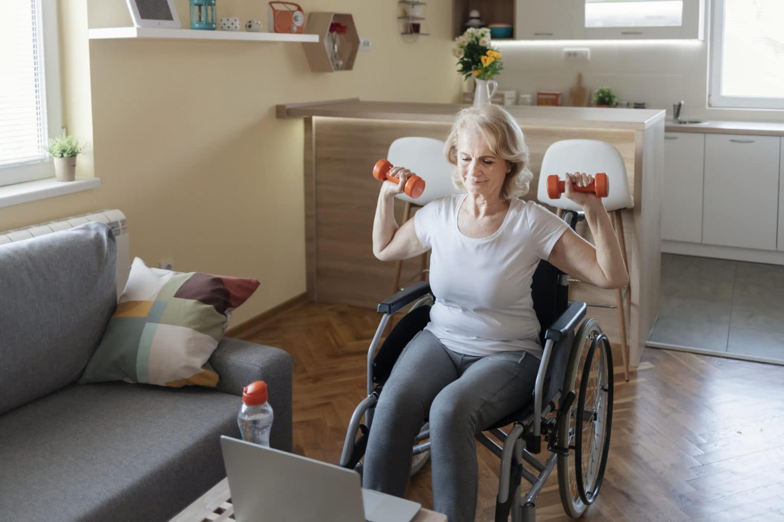 5 Wheelchair Exercises for Seniors | Frontier Senior Living