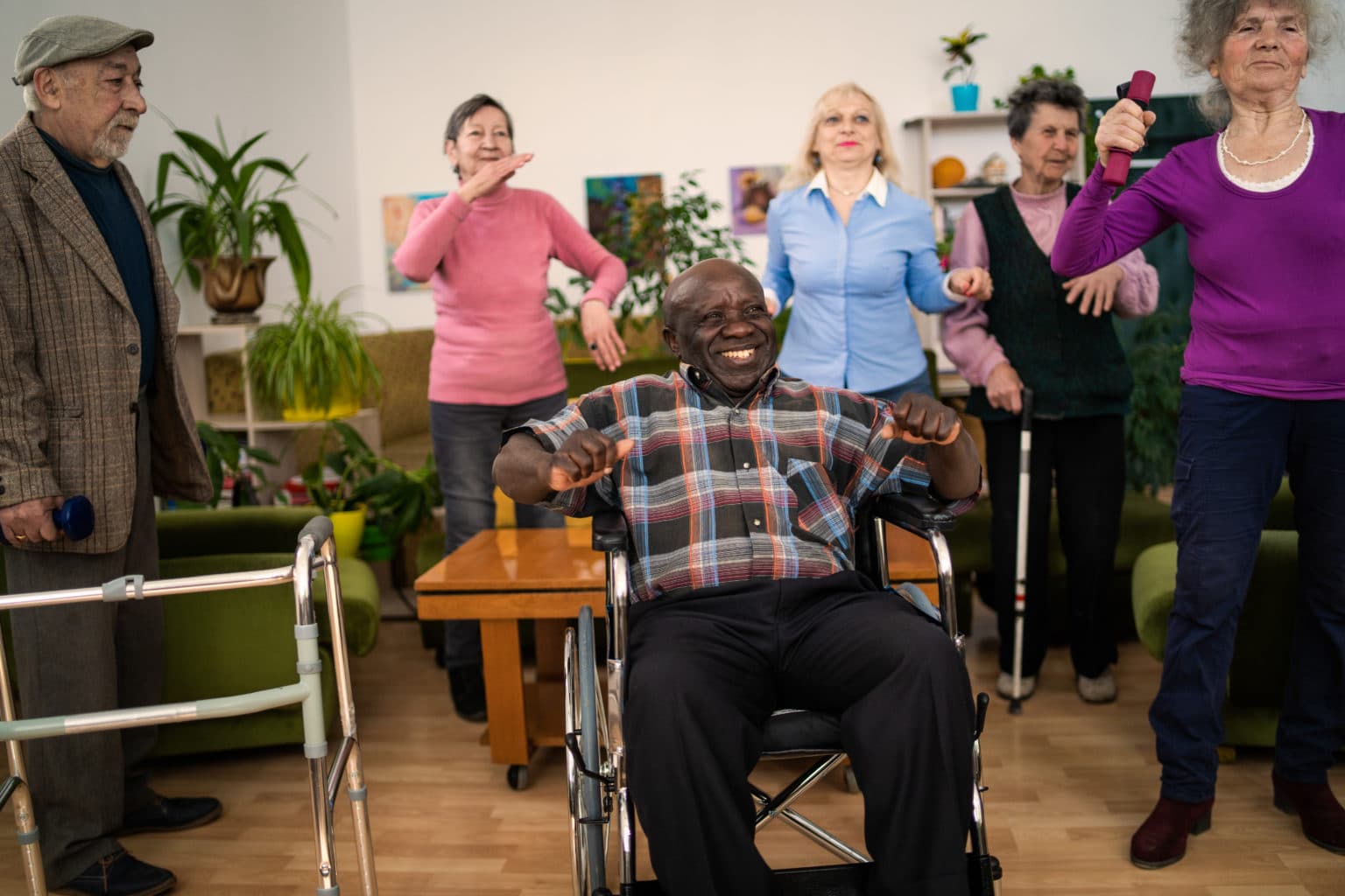 5 Wheelchair Exercises for Seniors | Frontier Senior Living